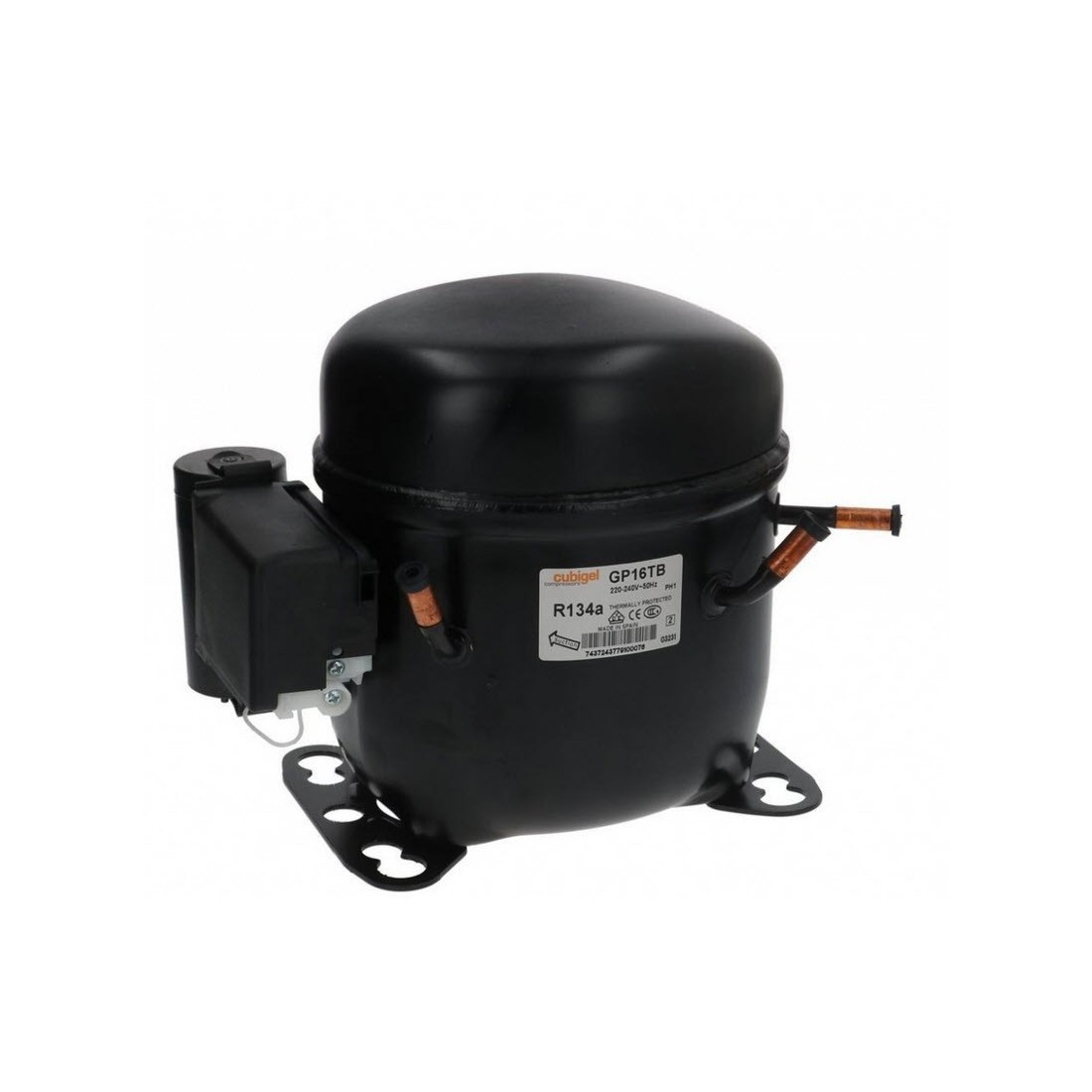R134a refrigerant compressor GP16TB Cubigel